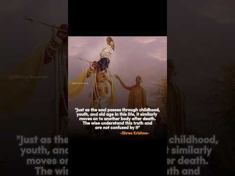 The Eternal Truth of the Soul  Bhagavad Gita #shorts #krishna #quotes #SoulJourney #HinduPhilosophy