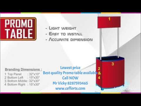 Promotional Table - Advertising Tables Latest Price, Manufacturers ...