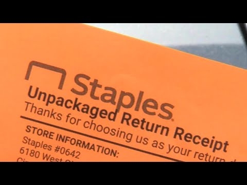 Amazon taking returns at Staples, but know this possible catch