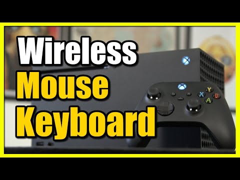 How to Connect Wireless Mouse & Keyboard to Xbox Series X|S (Bluetooth?)