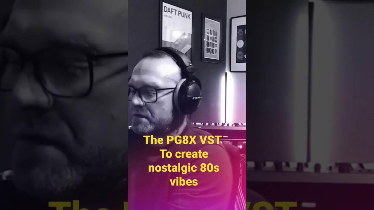 Create lush pads from the 80's using the PG-8X plug in