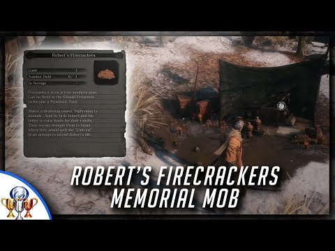 Sekiro Shadows Die Twice - Memorial Mob Merchant Location (Robert's Firecrackers Prosthetic Tool)
