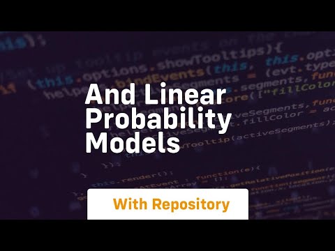 And linear probability models