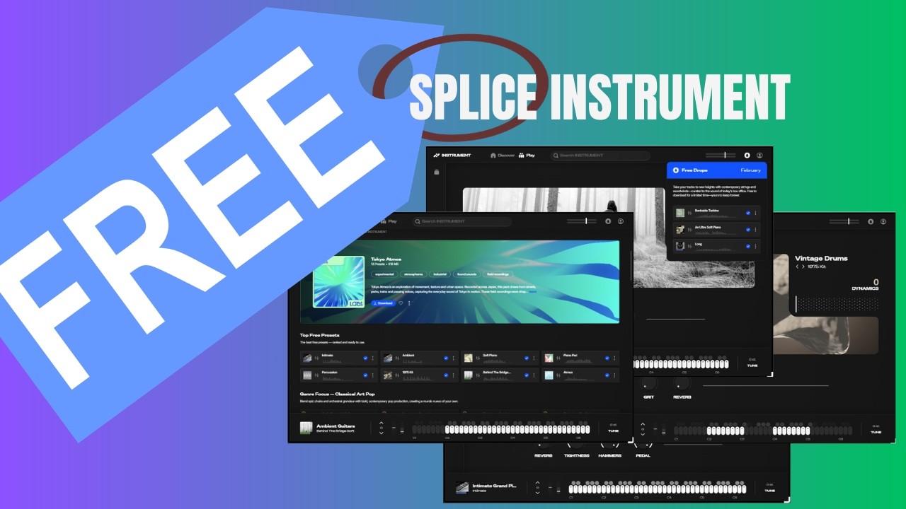 🔥FREE Splice INSTRUMENT 2026: 66 Packs + Drops! (No Sub Needed)