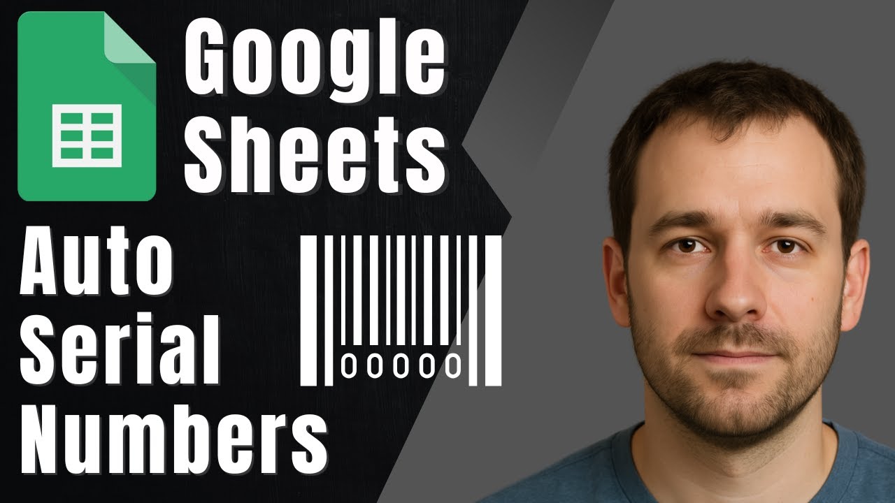 Google Sheets: How to Automatically Insert Serial Numbers (2025 Tutorial)