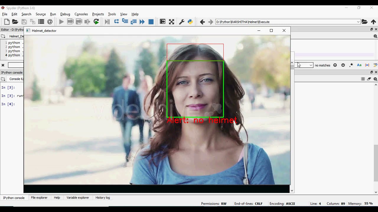 Helmet Detection in Python - OKOK PROJECTS- Final Year Projects ...