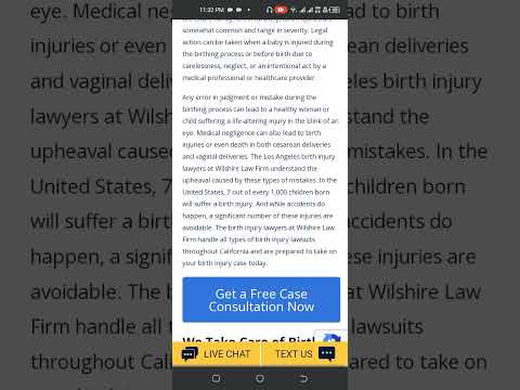 Best Birth Injury Attorney For Your Family || Birth injuries law firms in California