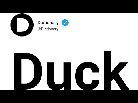 Duck Meaning In English