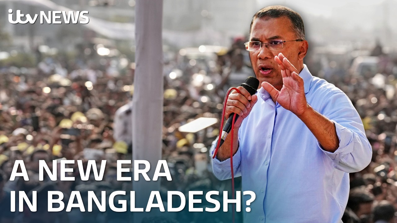 Bangladesh election: Who is Tarique Rahman, the country's next Prime Minister? | ITV News