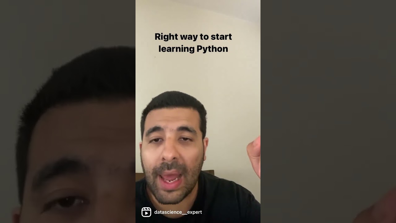 Right strategy to learn Python