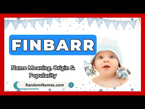Finbarr - Baby Boy Name Meaning, Origin & Popularity - RandomNames.com