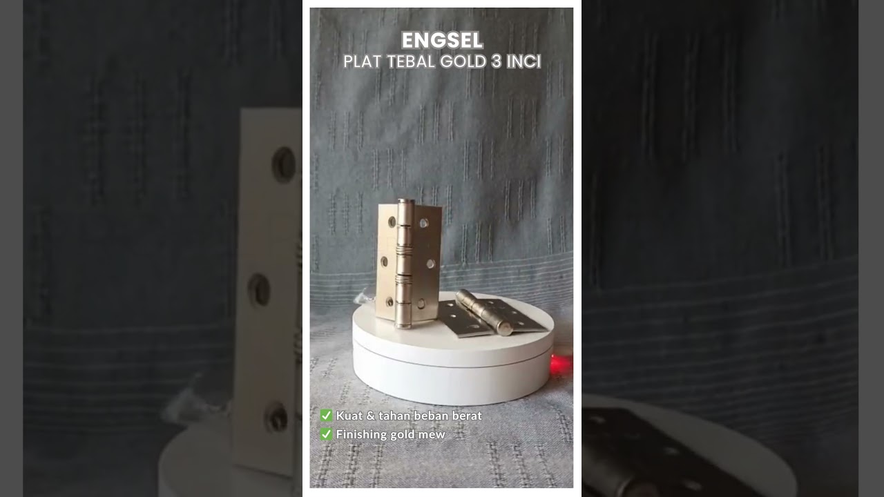ENGSEL TEBAL SILVER 3 INCI ENGSEL PINTU