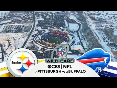 NFL on CBS Intro/Theme 2024 AFC Wild Card | Steelers vs Bills (01.15.2024)