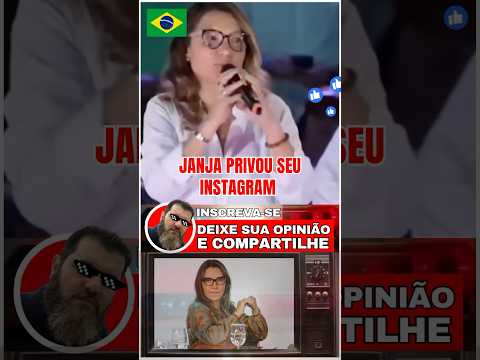 ✂️🚨Janja PRIVA seu INSTAGRAM🫡#pavinatto #janja #lula #instagram ##shortsvideos