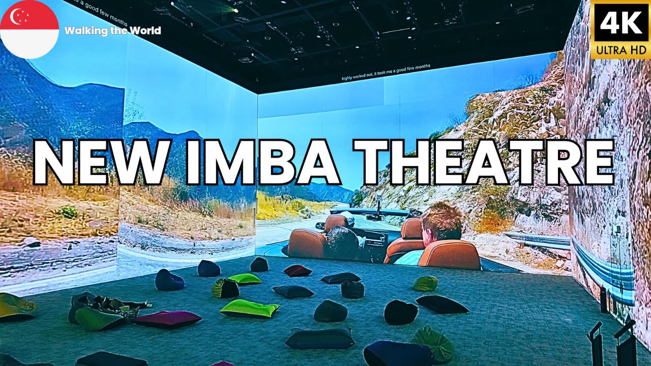 Inside The NEW IMBA Theatre Singapore | David Hockney Immersive Exhibition FULL Tour [4K]