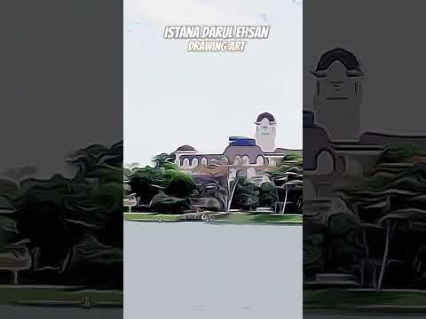 Istana Darul Ehsan Drawing Art