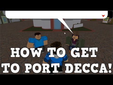 HOW TO GET TO PORT DECCA!!! | Roblox Pokemon Brick Bronze