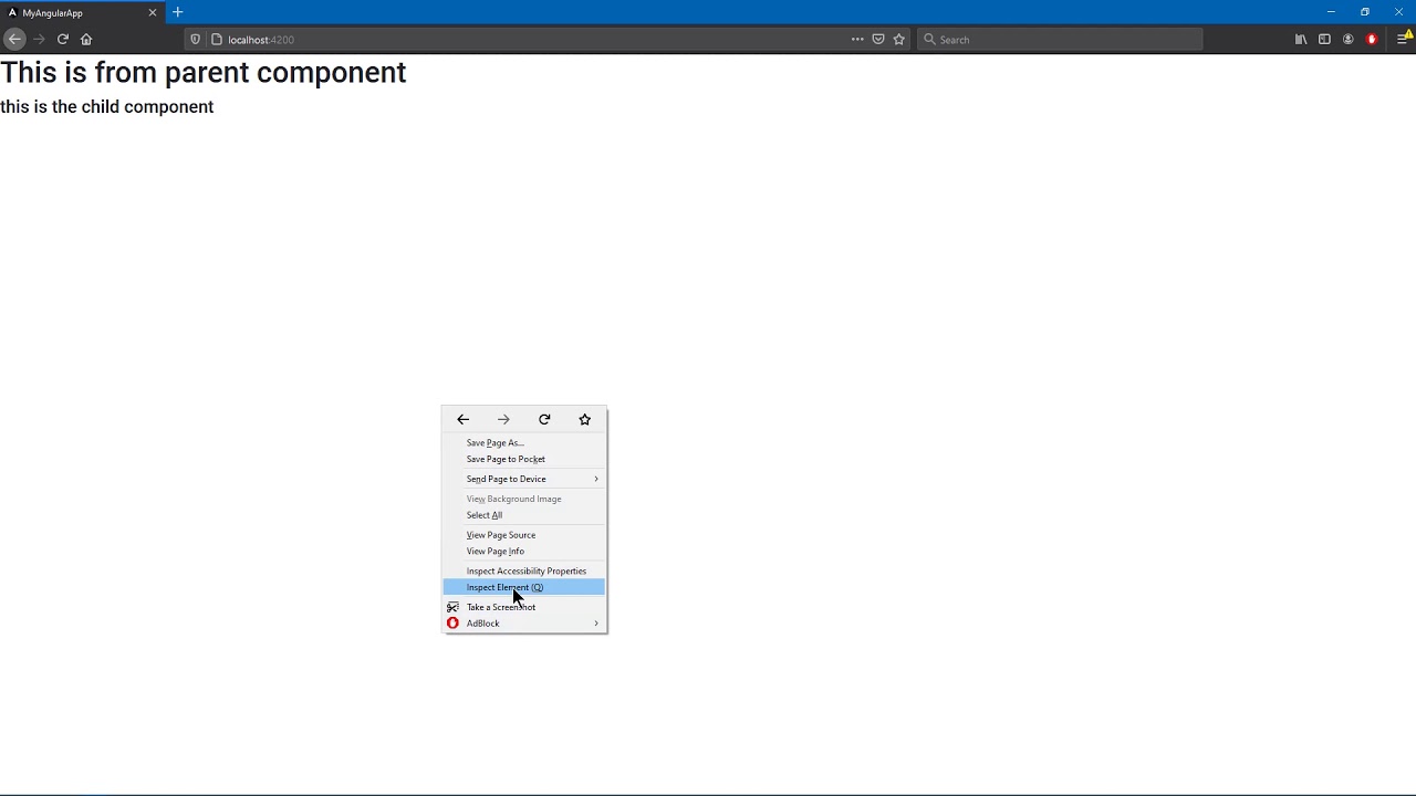 Angular passing data between parent and child made simple