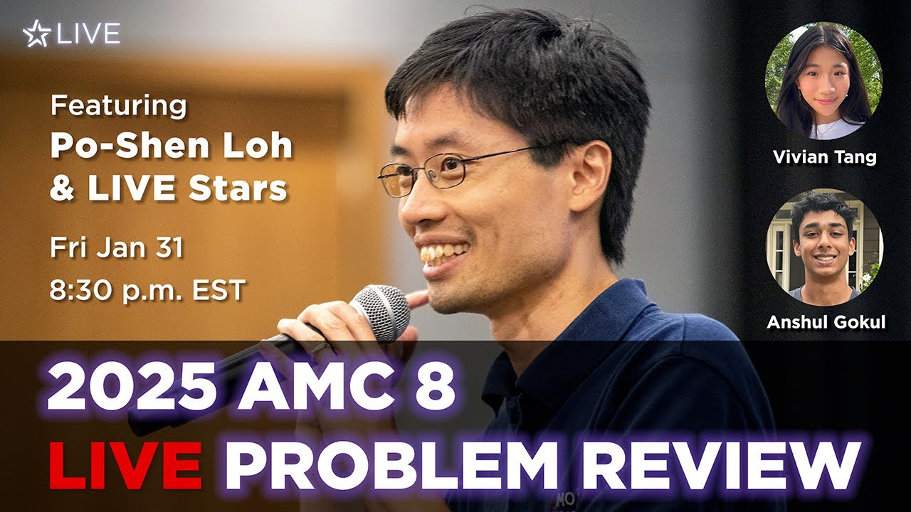 2025 AMC 8 LIVE Problem Review