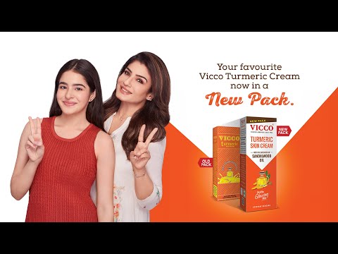 Vicco Turmeric Cream | New Packaging | Haldi Hai to Healthy Hai