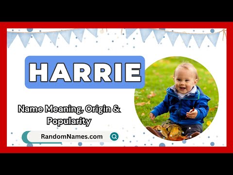 Harrie - Baby Boy Name Meaning, Origin & Popularity - RandomNames.com
