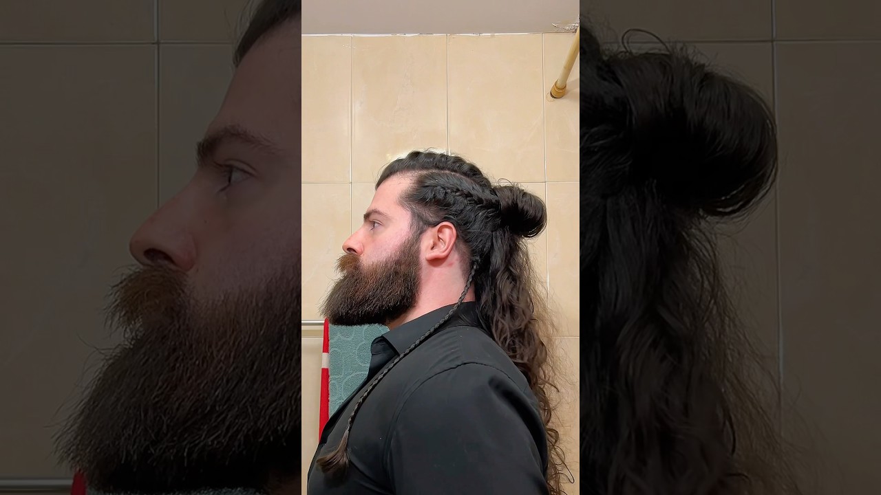 Today’s style… #geoviking #vikings #barber #menshair #hairstyle #hairstyles #braids