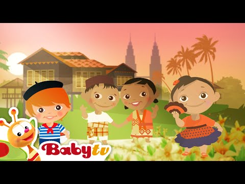 Hello from Around the World ππ | Learn to Say "Hello" in Different Languages πΆ @BabyTV