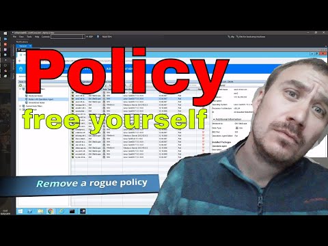 Operations Bridge Agent - remove policies CLI