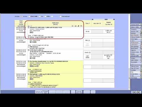Electronic Medication Administration Record