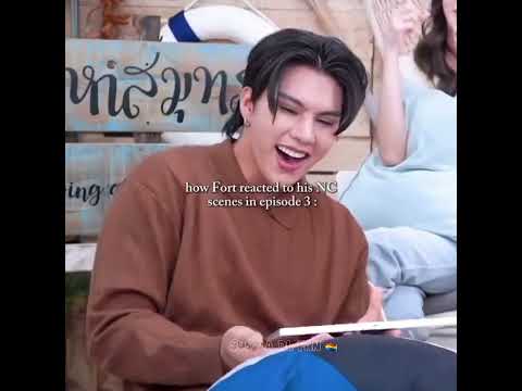 π€£π€£Fort's reaction to their NC scenes in Love sea ep 3π€£π€£#blseries #fortpeat #shorts #loveseatheseries