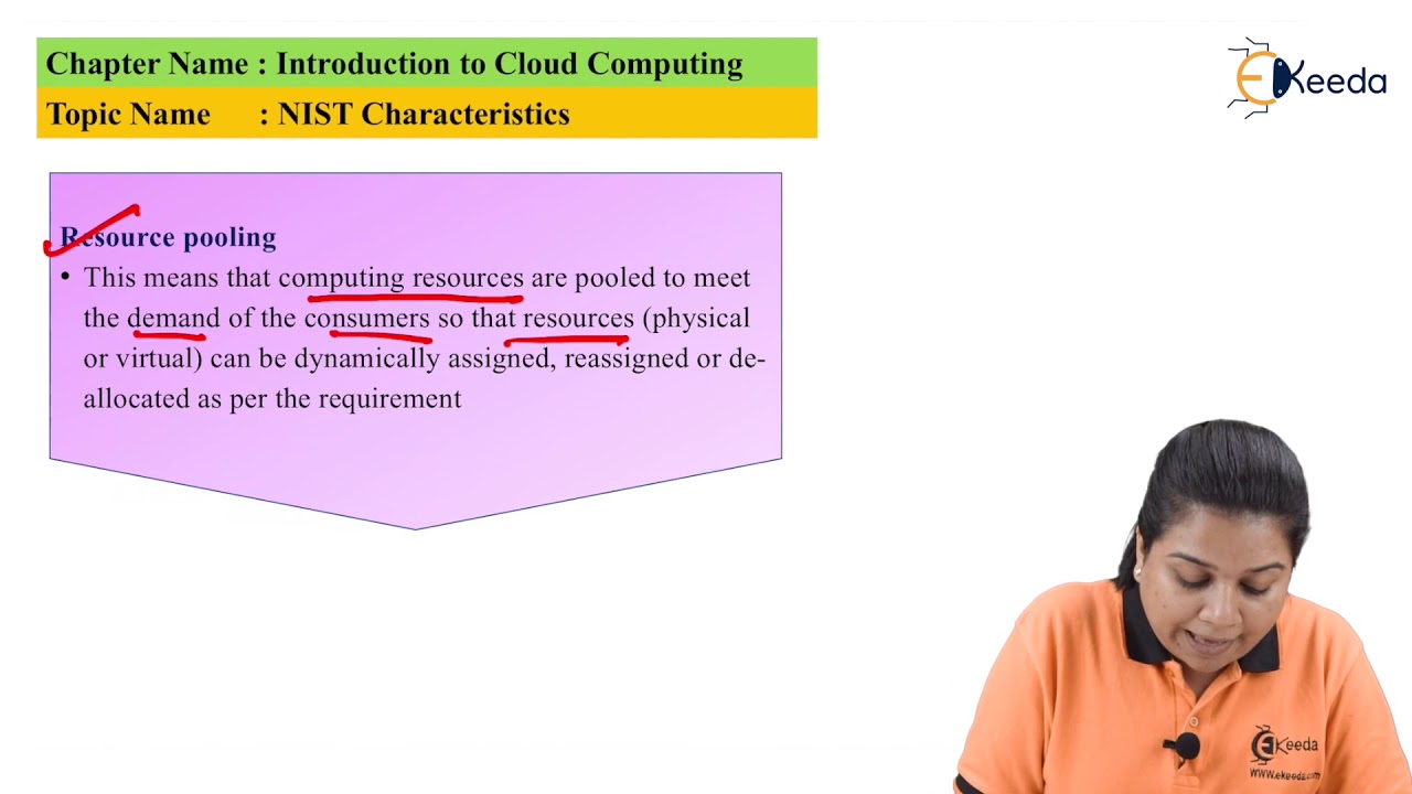 NIST Characteristics - Introduction to Cloud Computing - Cloud Computing and Services