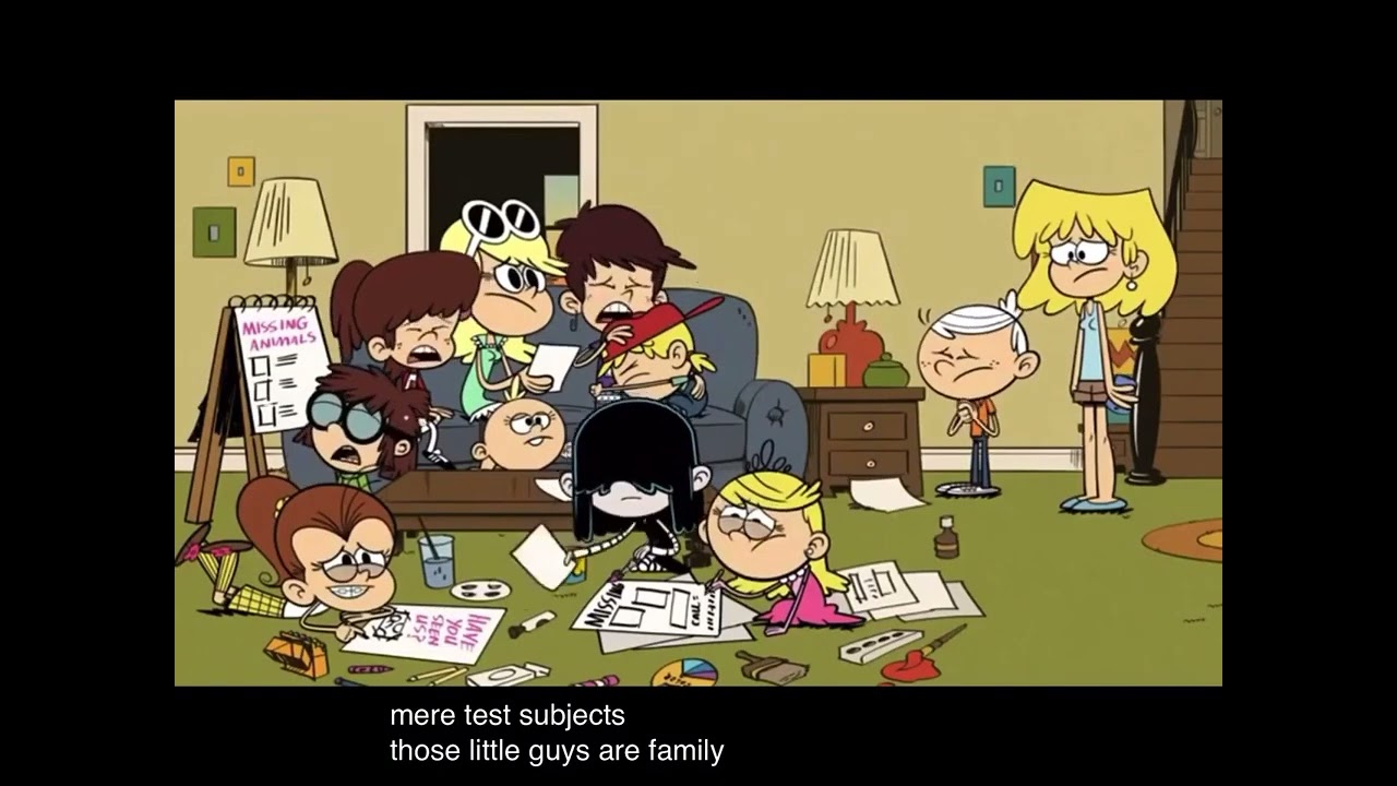 Loud sisters crying