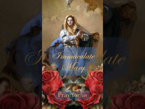 Hail Mary Full of Grace ~ Pray For Us