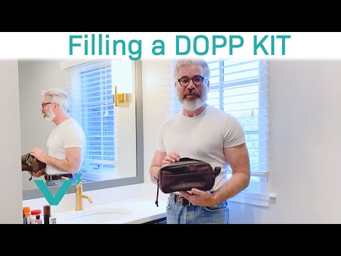 Men's Toiletry Bag Essentials | How To Fill A DOPP Kit