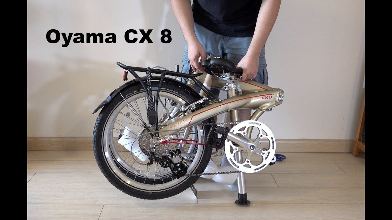 Oyama CX-8 Folding Bike Unboxing