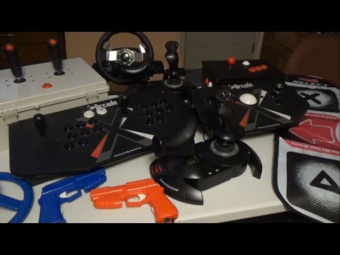 Arcade Controllers Overview (Joysticks, Spinner, Trackball, Lightgun, Steering Wheel, etc.)