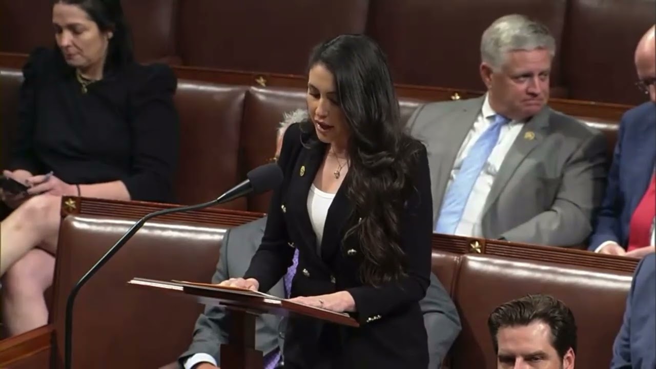 Rep. Luna Calls Up Her Inherent Contempt Resolution on the House Floor