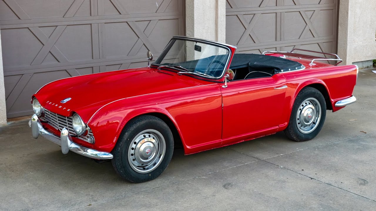 BF Auction: 1962 Triumph TR4 | Barn Finds