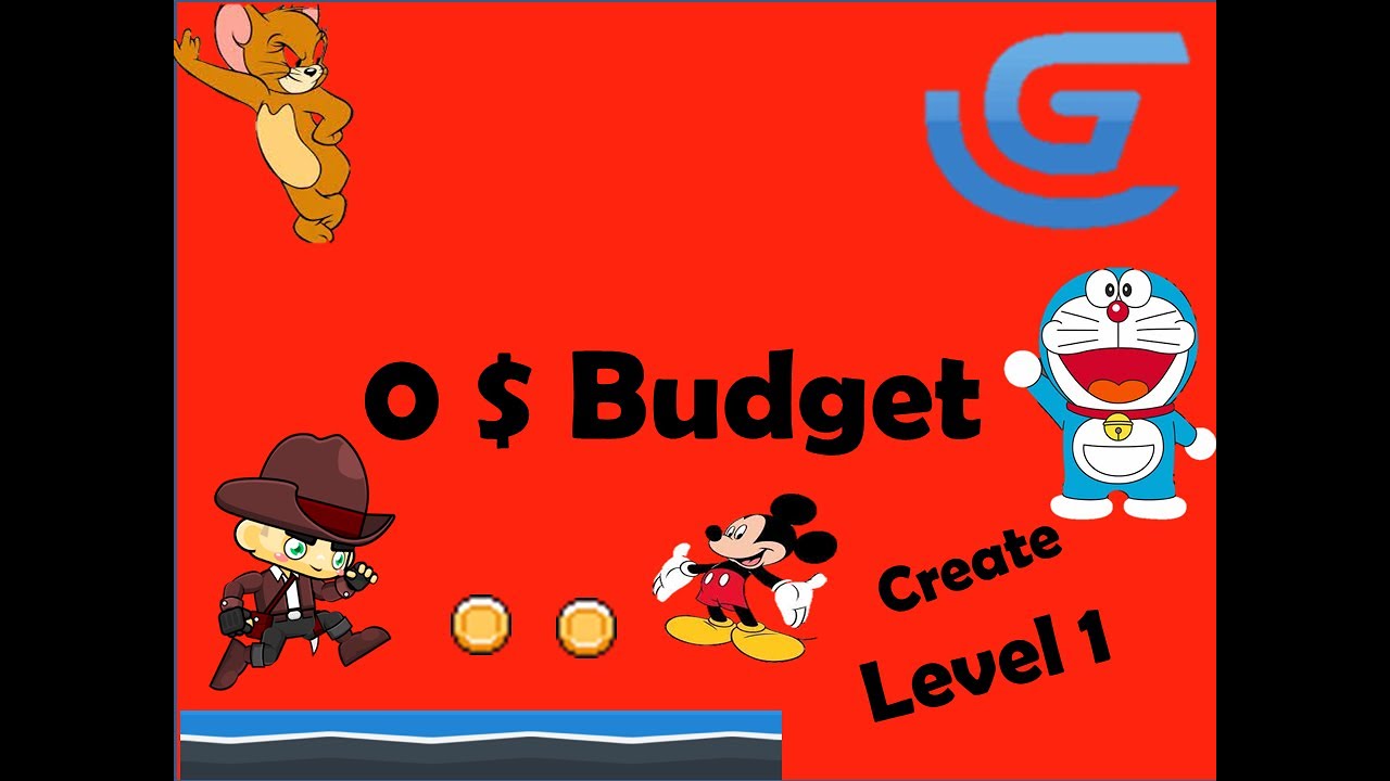 Lets create Level 1 in G develop 5 | By High Tech.