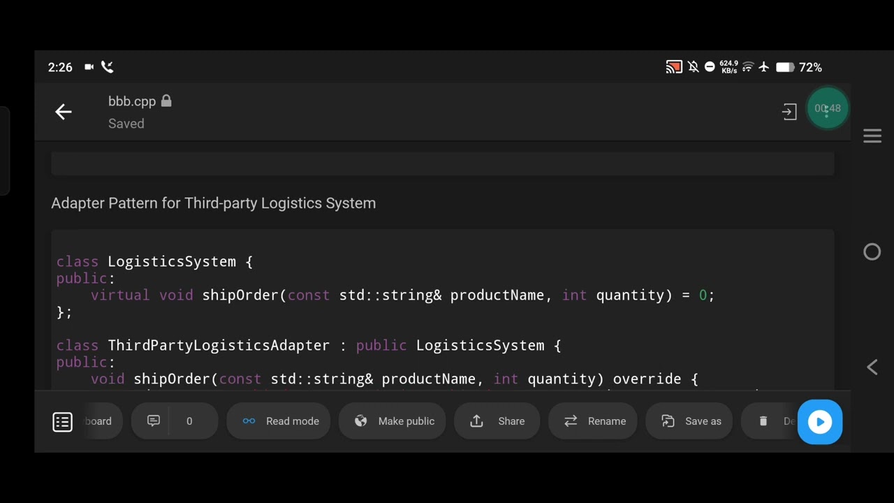 Design an Inventory Management System in C++ | Singleton, Observer, Adapter Patterns