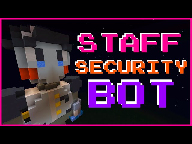 FNAF Security Breach S.T.A.F.F Security Bot Minecraft Map