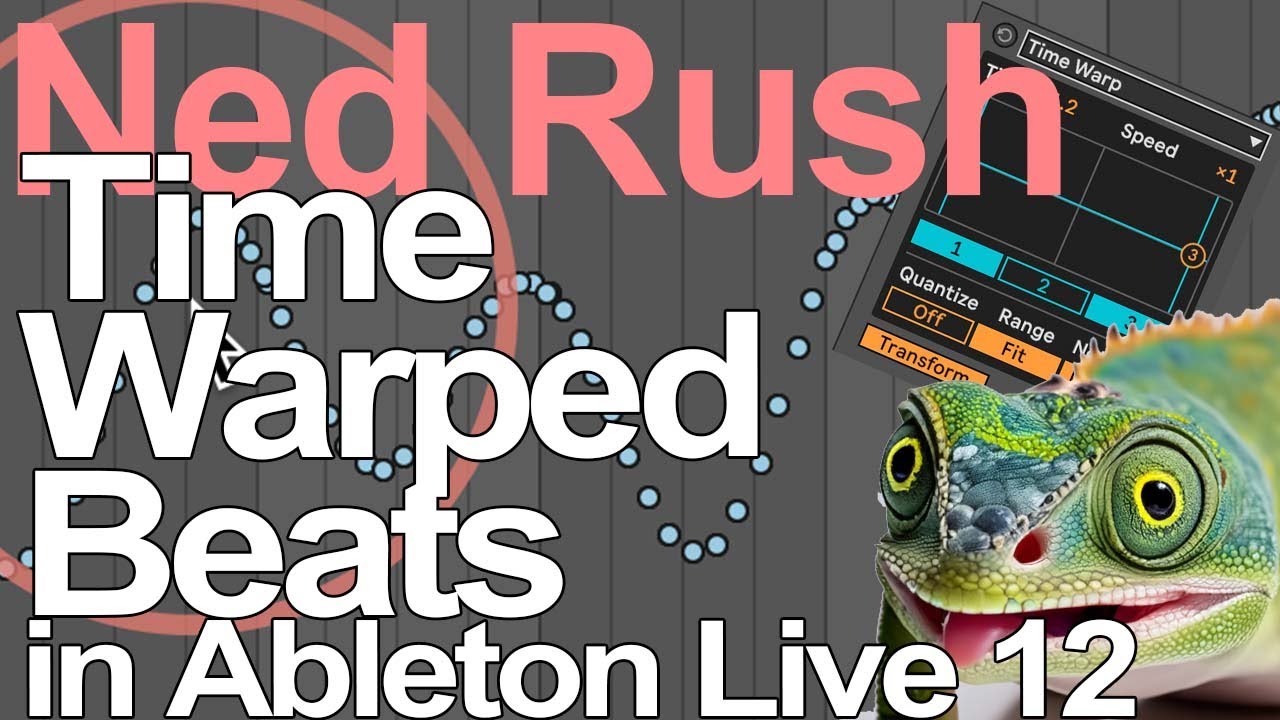 Ableton Live 12 Tutorial - Time Warped Beats = Ned Rush
