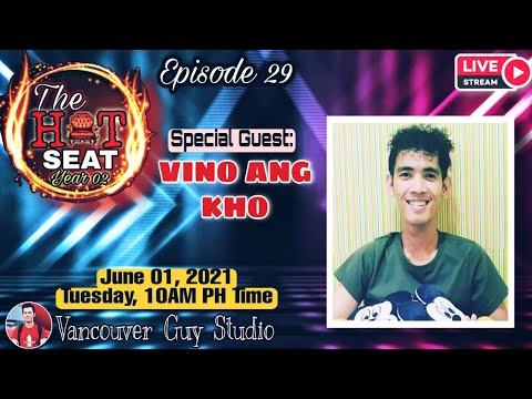 The HOTSEAT 2.0 ft. VINO ANG KHO | Episode 29