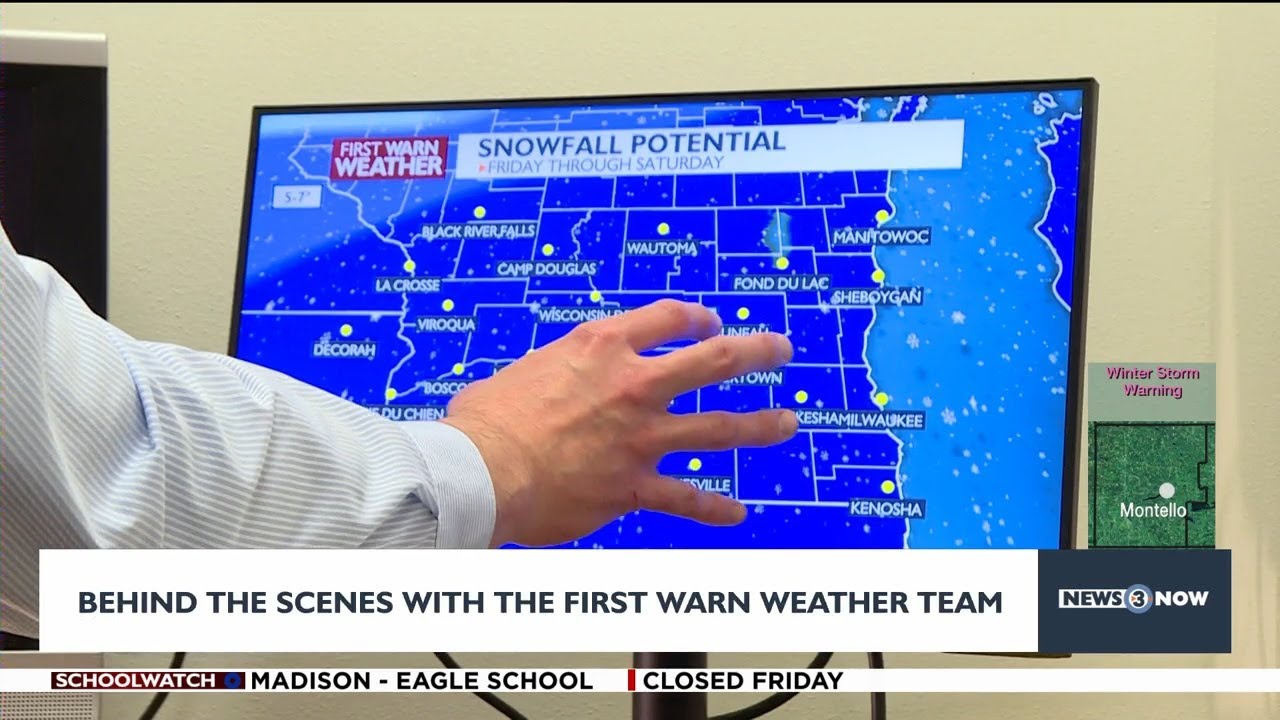 Behind the Scenes: How the First Warn Weather team puts together the forecast