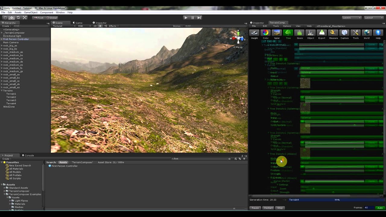 TerrainComposer Getting Started
