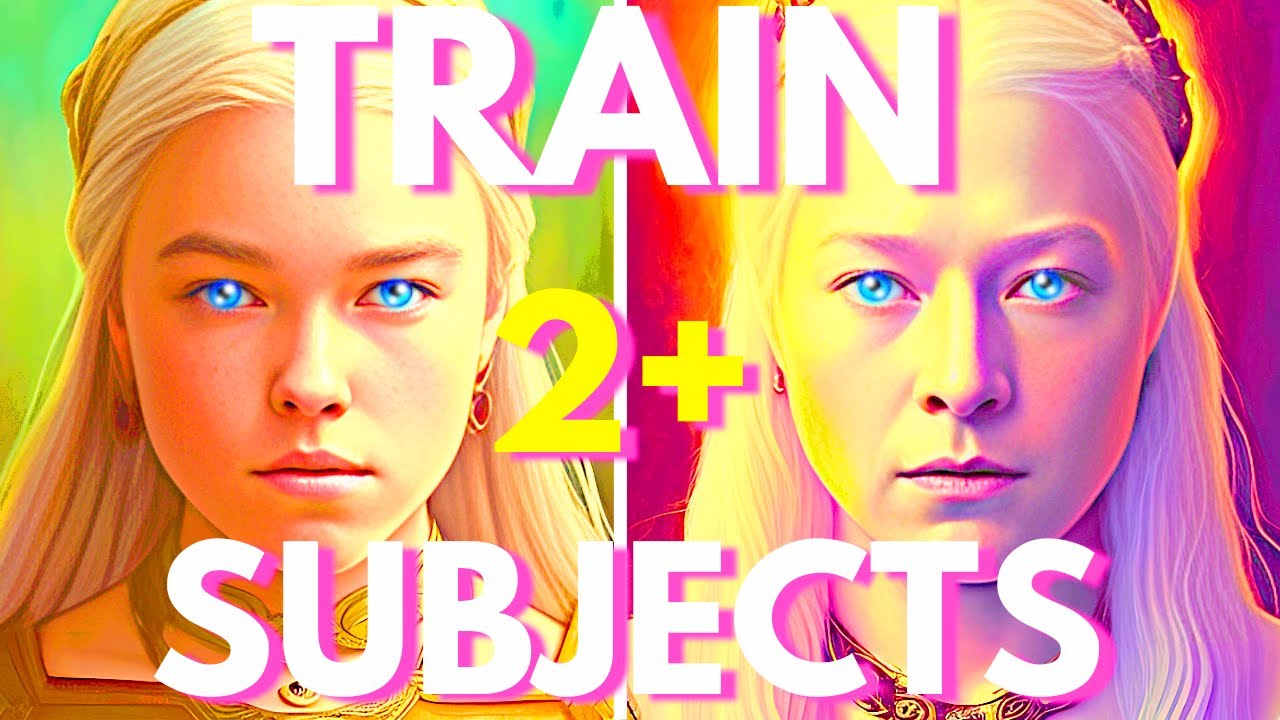 DREAMBOOTH: Train MULTIPLE Subjects In Stable Diffusion At The Same Time For FREE!