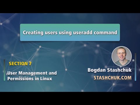 Learn Linux Tutorial 45 Creating users using useradd command - Mind Luster