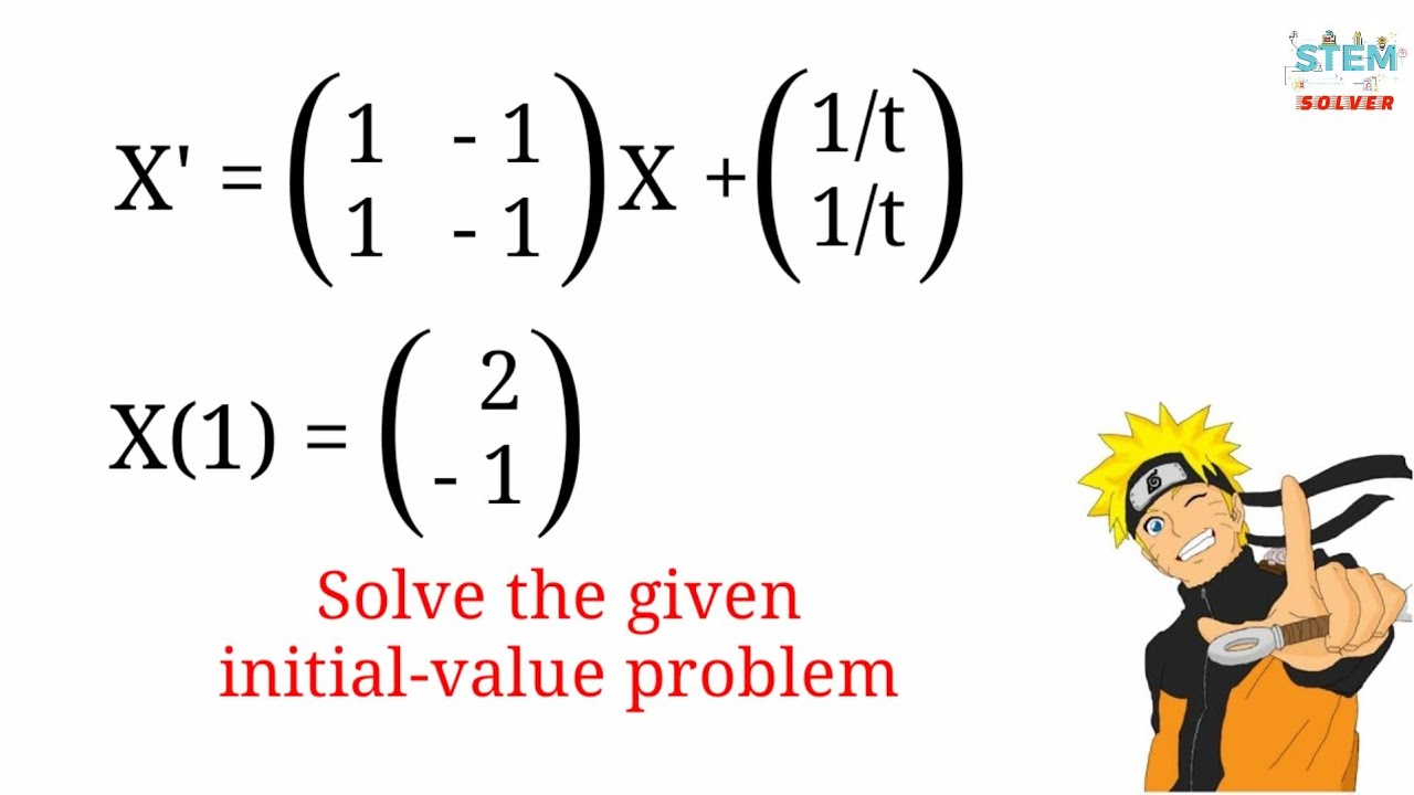 8.3.22 Solve the given initial-value problem | DE