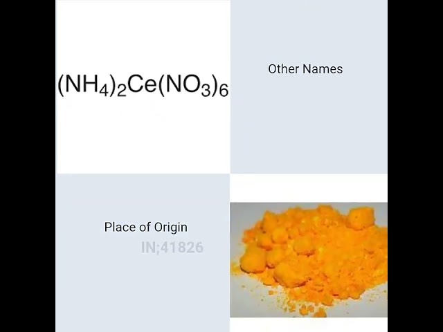 Cerium Salts - AMMONIUM CERIC SULPHATE Manufacturer from Mumbai