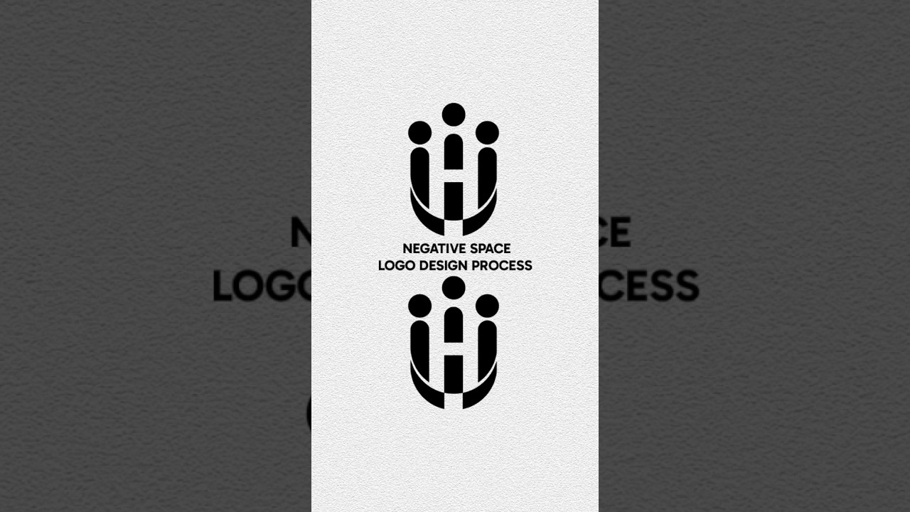 Negative Space Logo Design Process | Illustrator Logo Design Tutorial #logo #design